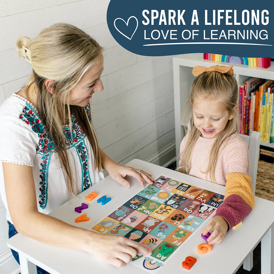 16 Boho Educational Posters (alphabet, months, numbers & more ...