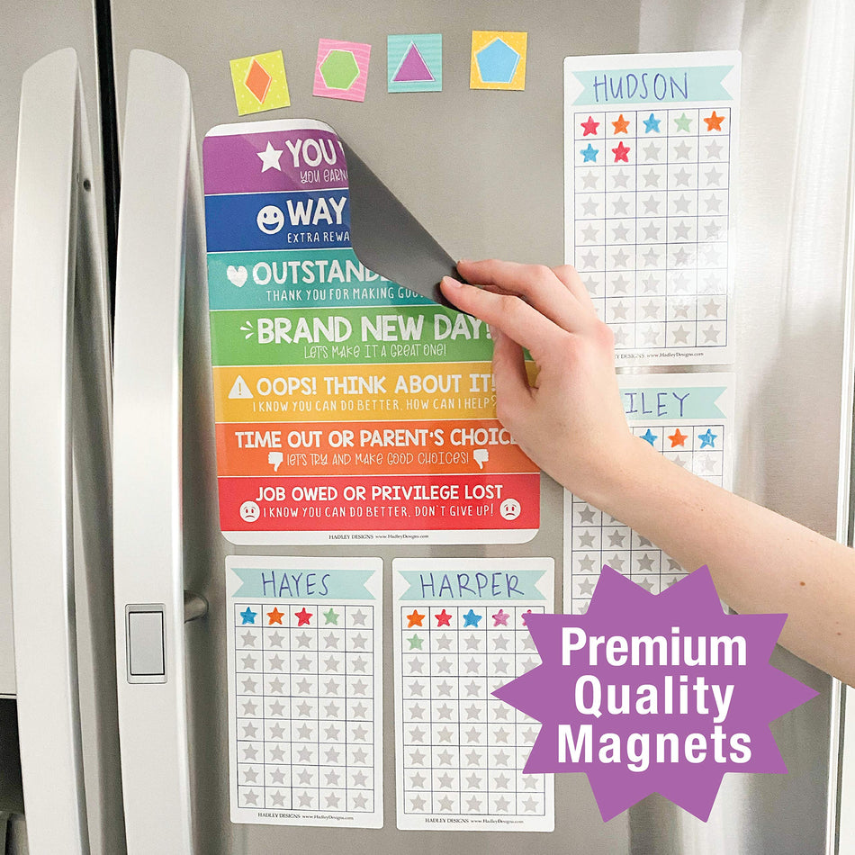 Magnetic Behavior Chart Bundle | Hadley Designs
