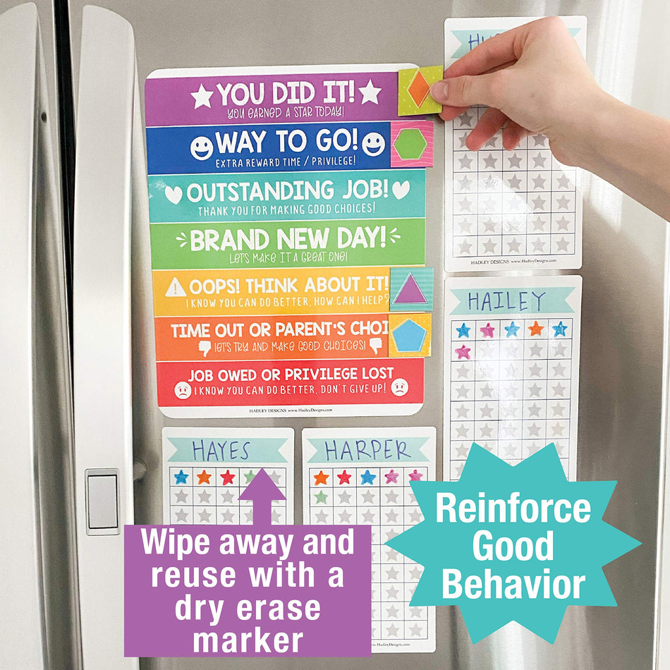 Magnetic Behavior Chart Bundle | Hadley Designs
