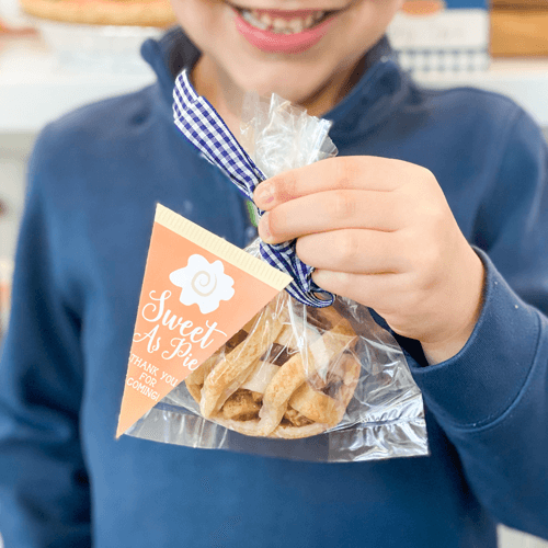 Printable Pie Night Favor Tag Templates | Hadley Designs