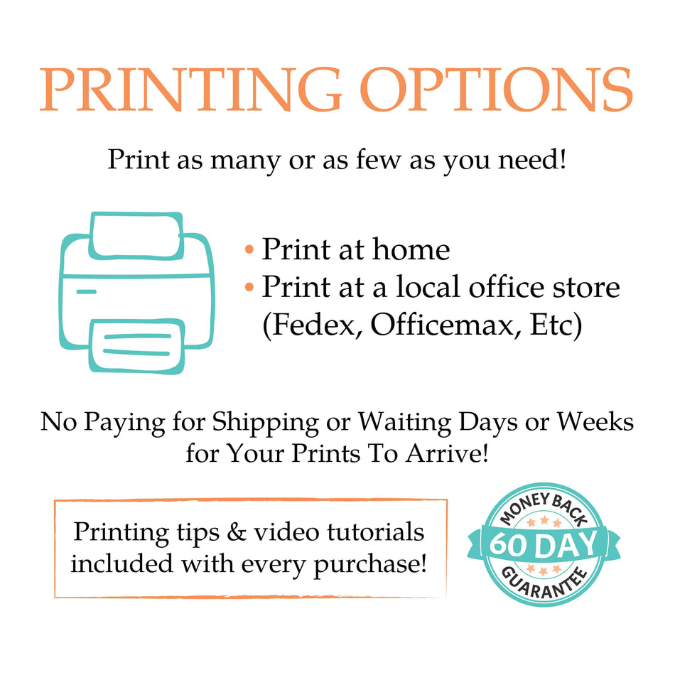 Printable Pizza Party Complete Package Templates | Hadley Designs