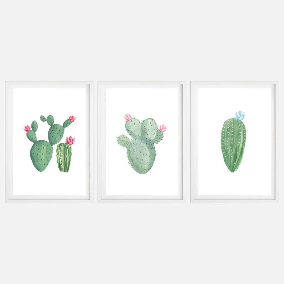 Printable Cactus Wall Art Template | Hadley Designs - Printables