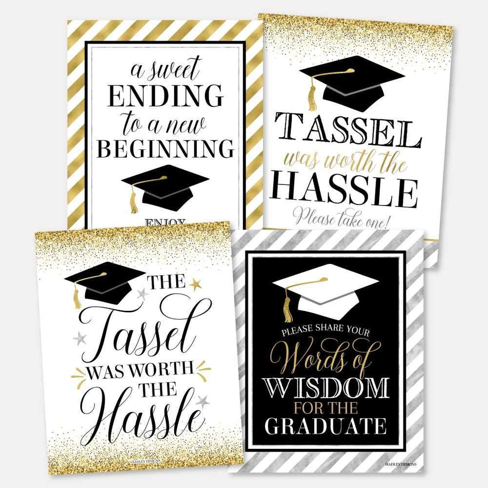 Printable Graduation Party Complete Package Templates | Hadley Designs