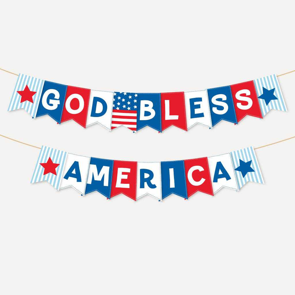 Printable Independence Day Complete Package Templates | Hadley Designs ...