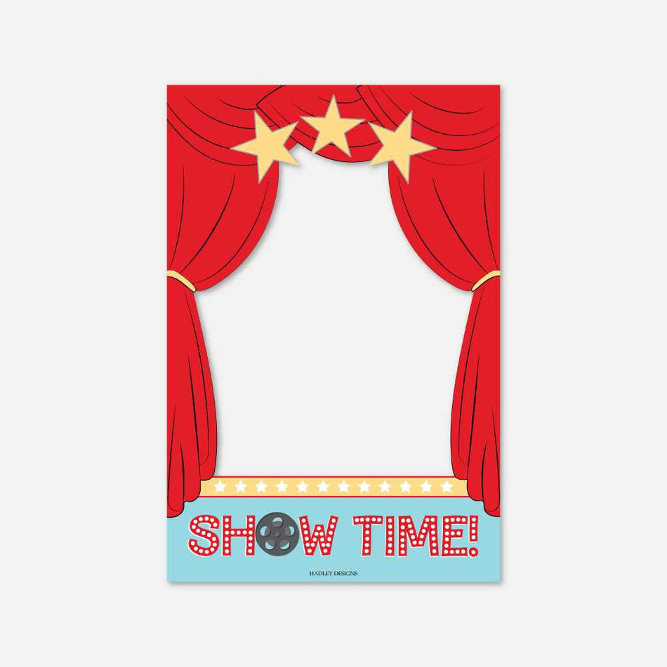 Printable Movie Party Puppet Theater Printables | Hadley Designs