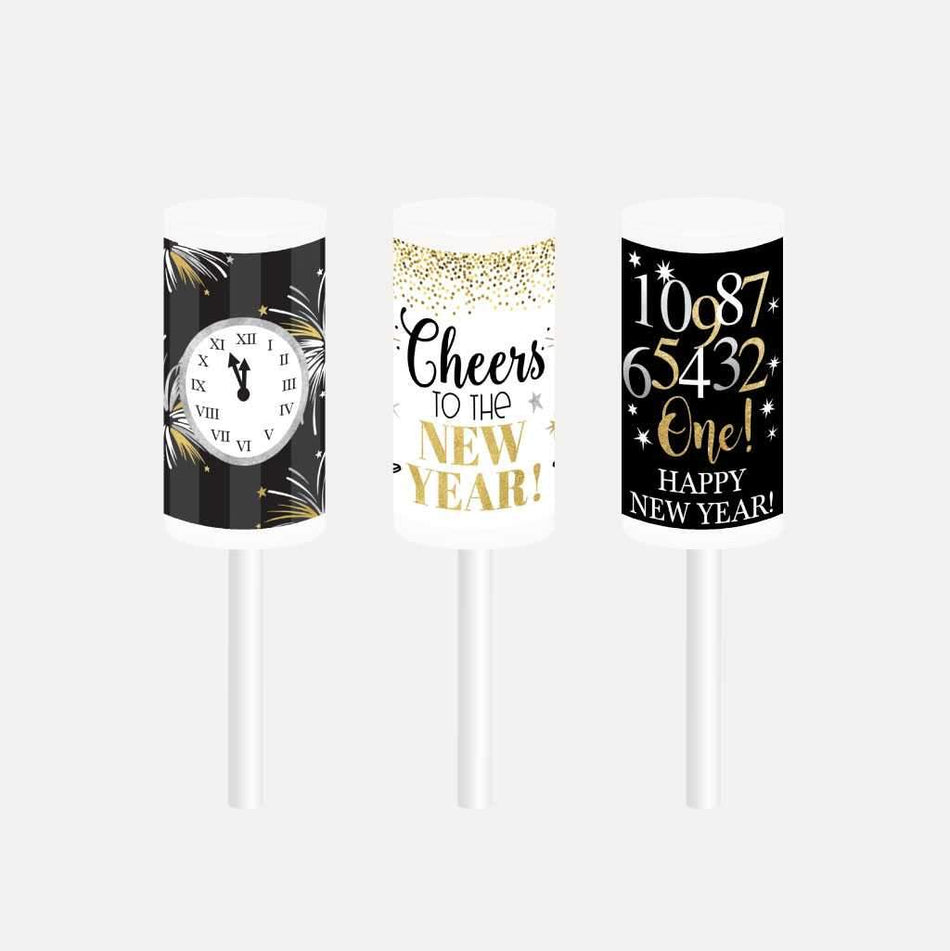 Printable New Years Eve Party Push Popper Template | Hadley Designs ...