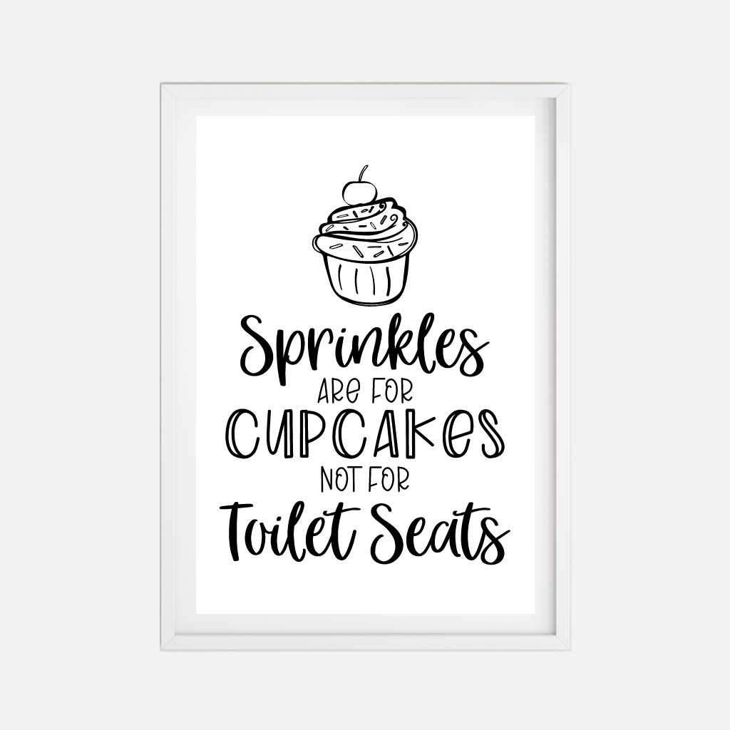 Printable Sprinkles Are For Wall Art Template | Hadley Designs - Printables