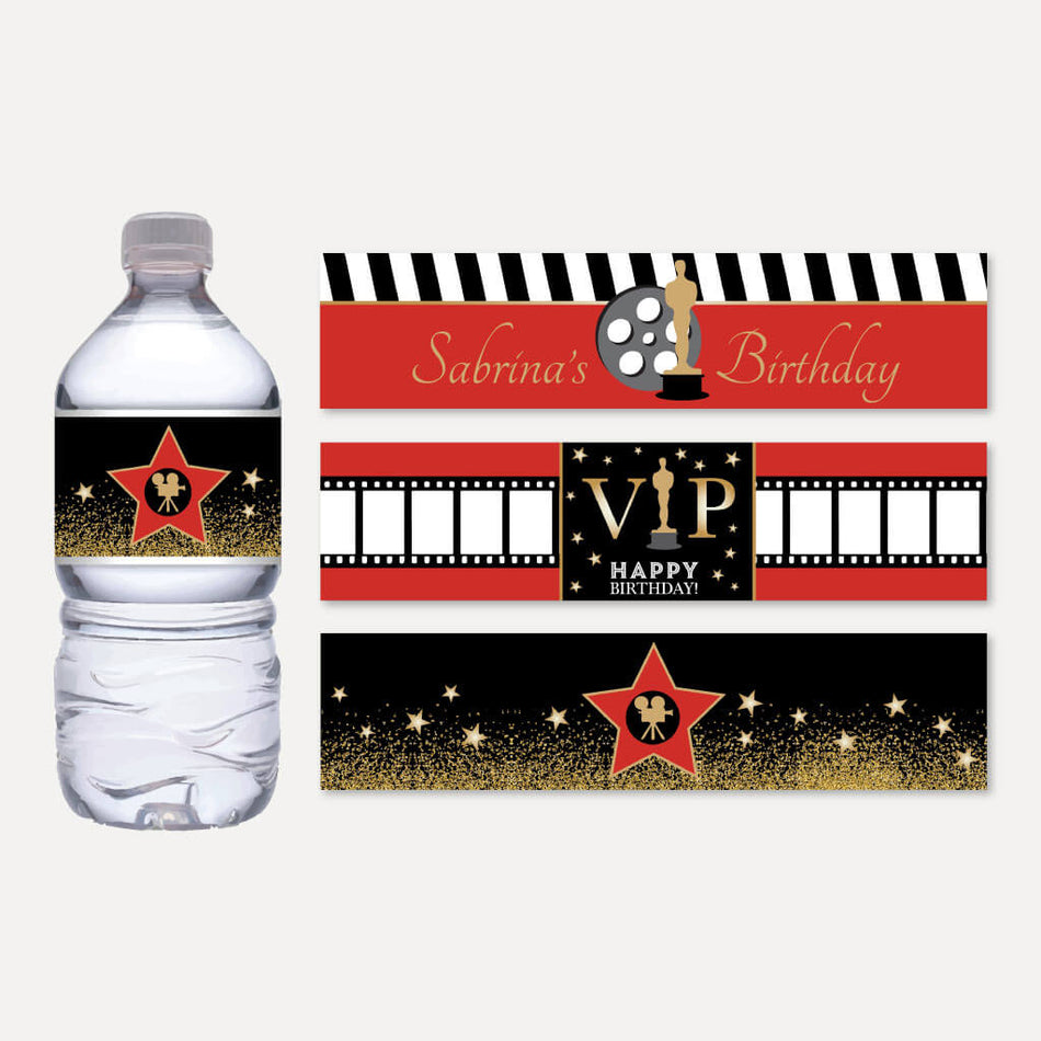 Printable VIP Kids Party Bottle Label Template | Hadley Designs ...