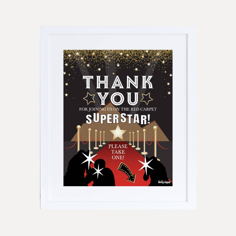 Printable VIP Kids Party Favors Sign Templates | Hadley Designs ...