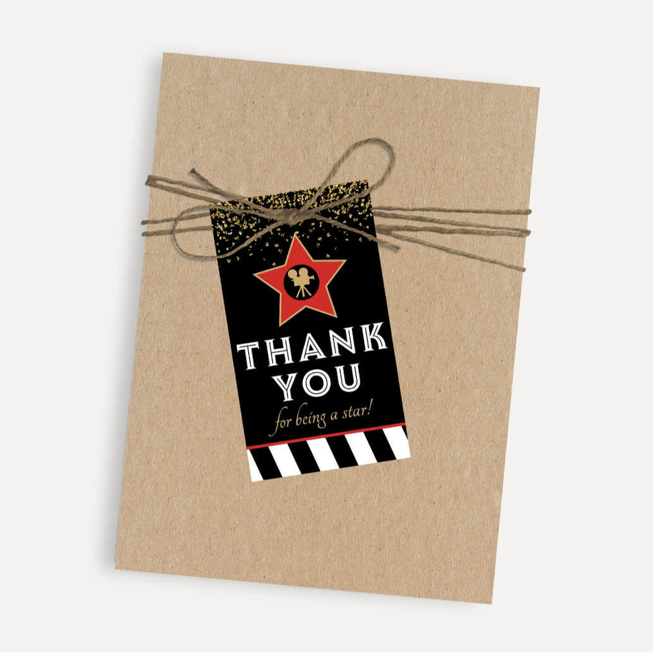 Printable VIP Kids Party Thank You Favor Tags Template | Hadley Designs ...